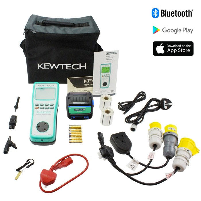 Kewtech SMARTPAT Pro Kit – PAT-Testers.co.uk