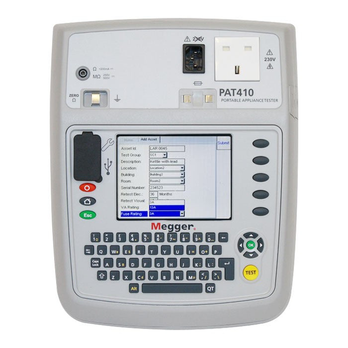 Megger PAT410 Kit 2 – PAT-Testers.co.uk
